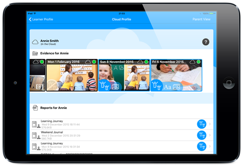 Evidence for Learning – Learning… Capture, Assess, Document and Share